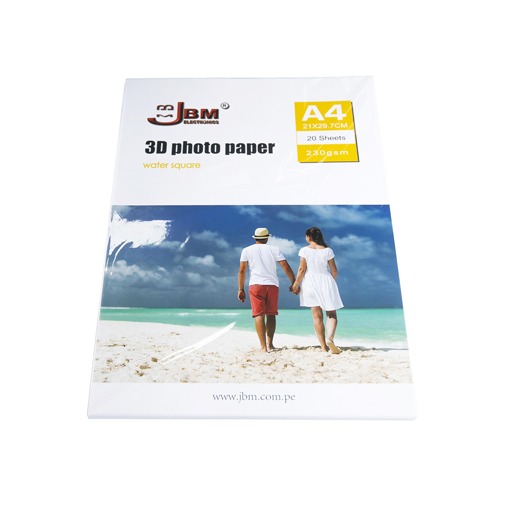 3D photo paper water square – JBM