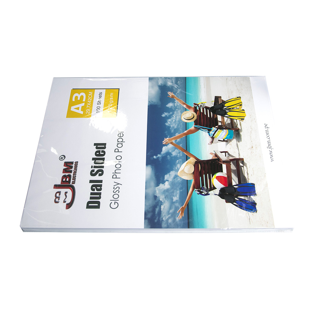 Dual Sided Glossy Photo Paper A3 120 gsm – JBM