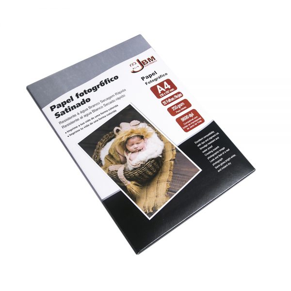 Papel fotografico satinado A4 – JBM
